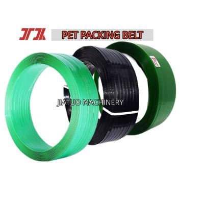 China Automatic PET strapping 16mm PET packing belt for production of 100% PET bottle flakes or crushed materials for sale