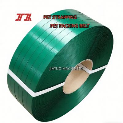 China Automatic PET Strapping 12mm PET Packing Belt PET strap for Pneumatic strapping tool for sale