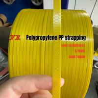 China Automatic PP PET Strapping High-Speed 5mm PP Strapping for Automatic Strapping Machines for sale