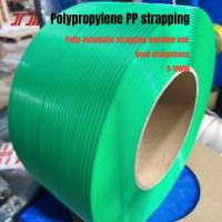 China Custom Logo Pp Packing Belt Pp Plastic Strapping 5-19mm With Long Length for sale