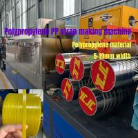 China CE Standard PP Strapping Production Line 5-19mm Width Plastic Band Extruder Equipment for sale