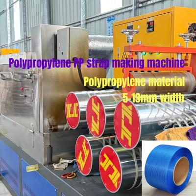 China Automatic Pp Band Belt Production Line With Famous Electrical Component And PLC Control for sale