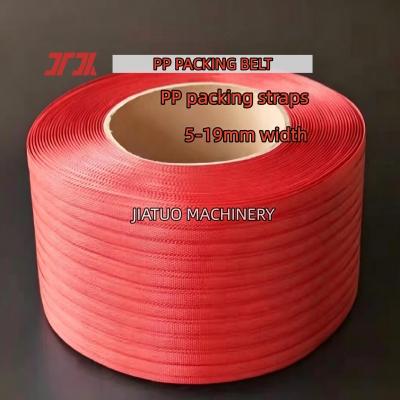 China New Material PP Packing Belt 5mm PP Packing Straps for Automatic Strapping Machines for sale