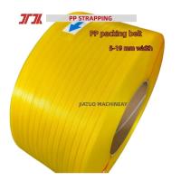 China 100% Polypropylene PP Packing Belt 5mm Width for Automatic Strapping Machines for sale