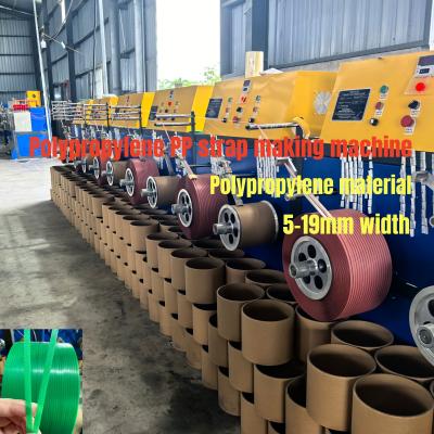China 200-300m/min Running Speed Pp Belt Extrusion Line For 100-600kg/h High Capacity for sale
