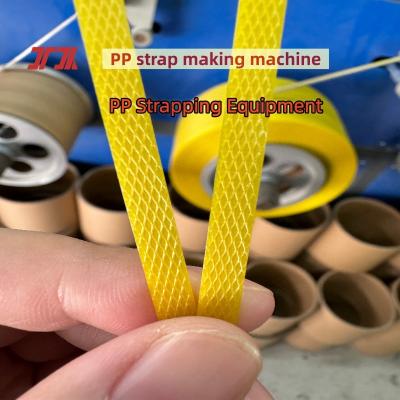 China PP Strap Extrusion Line 22KW 100KW for Recycled Material Polypropylene Strapping Band Making Machine for sale