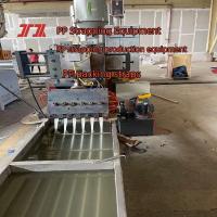 China CE ISO Certified Plastic Strap Extrusion Machine Parts with 1200mm Capacity and 900kg/h Output for sale