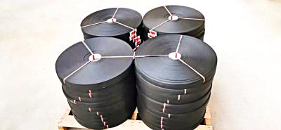 China PVC Plastic Packing Belt Making Machine 150m/min Speed 150kg/h Capacity for Bricks and Heavy Cargo for sale