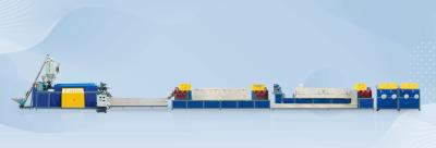 China 2 Belts PP Strap Band Extrusion Line 100kg/h for sale
