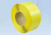 China Green Embossed Pallet Strapping Belt Plastic PET Strap Belt For Packaging for sale