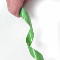 China 19mm PET Plastic Packing Belt 0.80mm Thickness 550kg Tensile Strength Green for sale