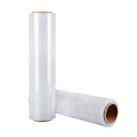 China LLDPE PE Stretch Wrap Film Roll 12 to 35 Microns Pallet Packing for sale