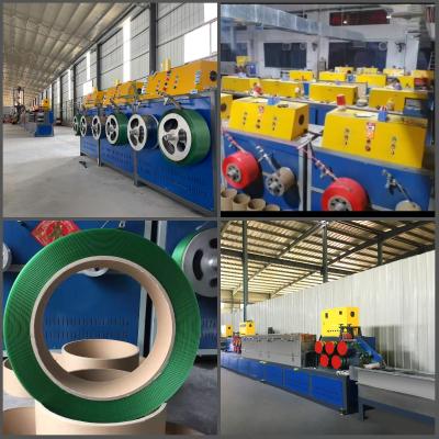 China 38CrMoALA Screw PP PET Strapping Winder 9-32mm Width Automatic Winding Machine for sale