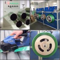 China PET Steel Strip Production Line 9-32 mm 150-600 kg/h Extrusion Machinery for 100% PET Crushed Material for sale
