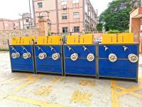China 1.5kW Full Automatic PET Strap Winder 280m/min with 500mm Max Diameter and PLC Control System for sale