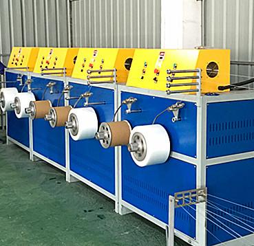 China Manual Double Station PP PET Strap Winder Machine 9.5-19mm with 100-180kg/h Output Capacity for sale