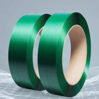 China JIATUO 3400M PET Packing Belt 9mm x 0.50mm Weather Resistant Plastic Strap for Semi-Automatic Wrapping Machine for sale