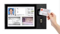 China Rugged 18.5 Inch Industrial Touch Panel PC Self Service Smart Terminal With Fingerprint Reader NFC RFID Reader for sale