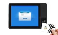 China 10.1 Inch IPS Industrial Windows Touch Panel PC Faneless J4125 J6412 J1900 With NFC RFID Reader for sale