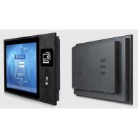 China Metal 15 Inch Industrial Panel PC Touch Screen Terminal With Fingerprint Reader NFC RFID Reader for sale