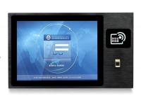 China Metal 15 Inch Industrial Panel PC Touch Screen Terminal With Fingerprint Reader NFC RFID Reader for sale