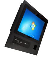 China 13.3 Inch Touch Screen Industrial Panel PC All In One Computer With Fingerprint Reader NFC RFID Reader for sale