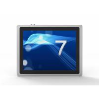 China Aluminum Alloy 19 Inch Integrated True Flat Touch Screen Industrial All-In-One Panel PC for sale