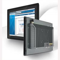 China 12 Inch Industrial Touch Screen Panel PC With Aluminum Alloy frame Network I/O RJ45 for sale