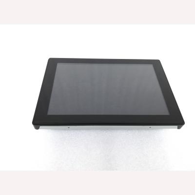 China Metal Integrated Industrial 10.1 Inch LCD Capacitive Touchscreen Monitor Display Screen With DC 12V Support HDMI VGA for sale