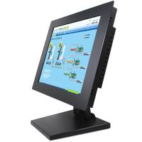 China Rugged Dustproof High Bright 19 Inch LCD Resistive Touch Screen Computer Monitor Display for sale
