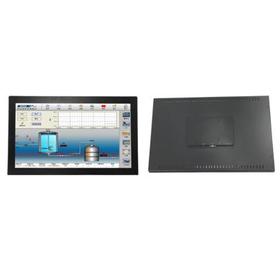 China Rugged Metal Housing 22 21.5 Inch Open Frame Resistive Touch Screen Monitor Display For Industrial Machine for sale