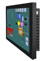 China 19 Inch Dustproof Integrated Resistive Touch Screen Industrial LCD Monitor With Metal Casing For Kiosk ATM for sale