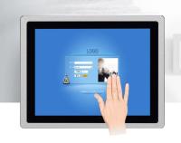China 15 Inch TFT LCD Waterproof Industrial Metal Casing Resistive Touch Screen Monitor Display Single Point Touch for sale