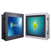 China Rugged 8 inch 8.4 inch dustproof touch screen LCD monitor metal display screen for industrial computer kiosk OEM/ODM for sale