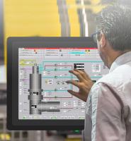 China Rugged 22 21.5 Inch Open Frame Resistive Touch Screen Monitor Display For Industrial Machine Control System OEM/ODM for sale