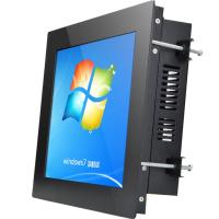 China Integrated Rugged 15 Inch Industrial Resistive Touch Screen Panel PC 12V-24V With Adapter for sale