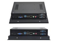 China 15 Inch High Brightness Industrial All In One Panel PC With Resistive Touch Screen for sale