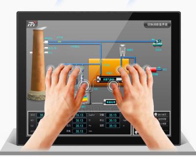 China 18.5 Inch Embedded Stainless Steel Panel PC With Capacitive Touch Screen OEM ODM for sale