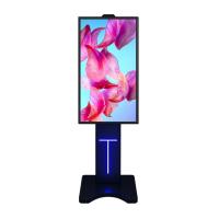 China semi-outdoor 75 inch UHD high Brightness TFT LED LCD display screen 1000-3500CD sunlight readable for advertising signage kiosk for sale
