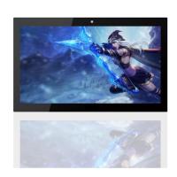 China HD 21.5 inch 22 inch wifi network advertising screen with Android OS internet control digital signage display totem monitor for sale