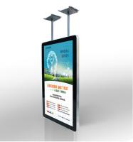 China 4K UHD 49 inch LCD LED TFT digital signage screen wall mounted super slim for sale