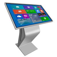 China 65 Inch Interactive Computer Kiosk LCDtouch Screen Kiosk 500nits for sale