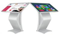 China 65 Inch Interactive Computer Kiosk LCDtouch Screen Kiosk 500nits for sale