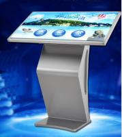 China 43'' Floor Stand LED LCD Capacitive Touchscreen PC Kiosk Interactive Selfie Service for sale