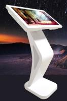 China 22inch 21.5inch Standing All In One Touch Screen Kiosk 350cd/M2 for sale