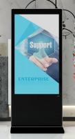 China Ground standing 65 inch interactive self-service terminal kiosk touchscreen monitor (Win10/11 or Android OS) 4K UHD for sale