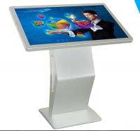 China 32 Inch mall supermarket display systems touch screen advertising kiosk terminal for sale