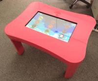 China 21.5 inch network android LED touchscreen coffee table smart interactive table for sale