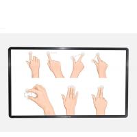 China UHD 4K 49 inch 4G WIFI network interactive advertising touch monitor all-in-one PC for sale