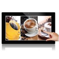 China wall mounted 24 inch wifi android interactive AD totem touch screen kiosk for sale